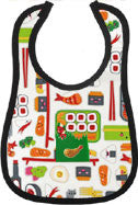 Funky laminated bibs – Always the children